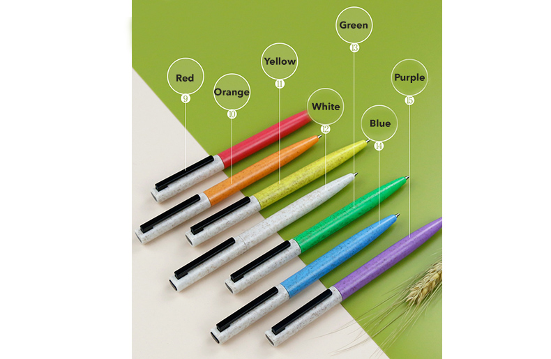 Custom Wheat Twist Pen | Plastic Pen Printing | TREA